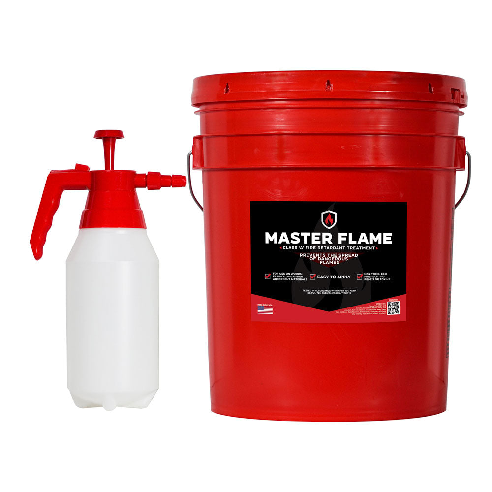 Master Flame - 5 Gallon Pail + Pump Sprayer Kit